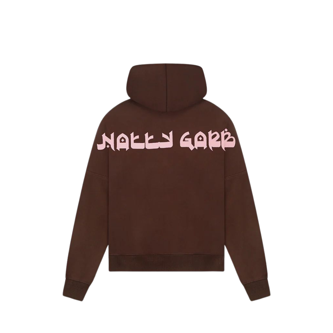 Natty Garb Signature Hoodie (Brown) Price in India | Culture Circle