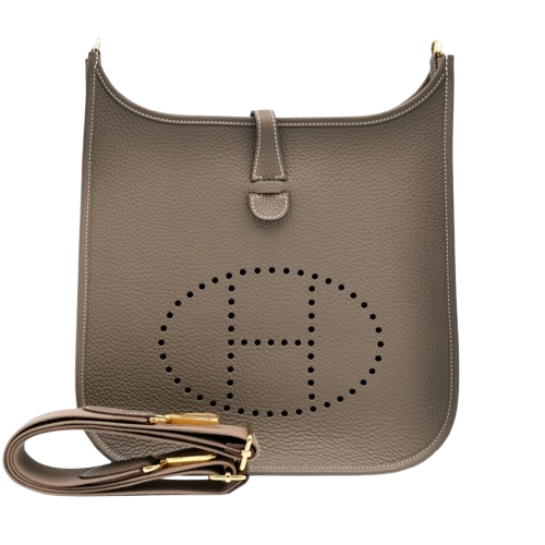 HermèS Etoupe Clemence Evelyne Iii 29 Gold Hardware, 2023 Price in ...