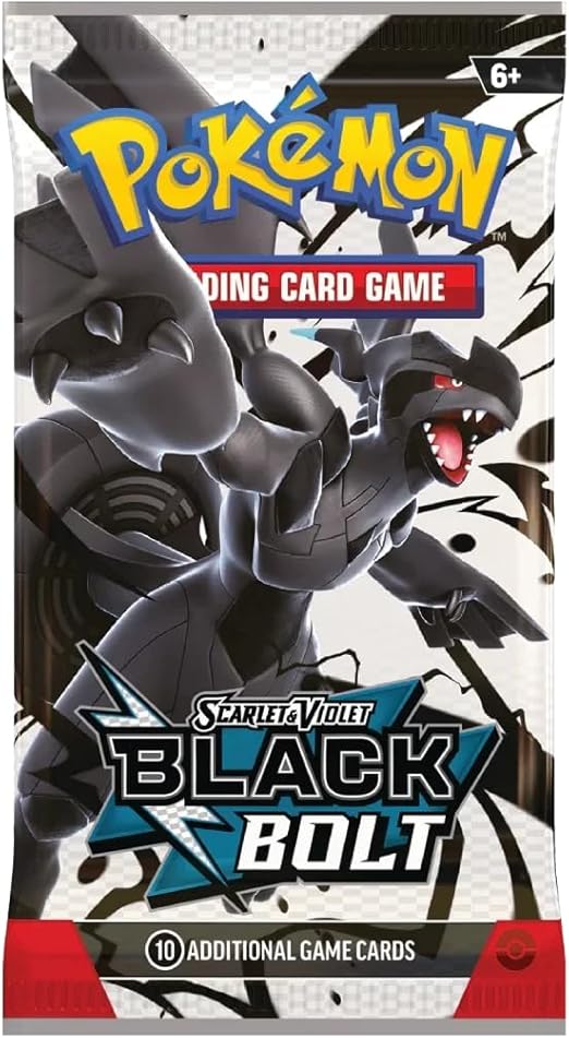 PokéMon Scarlet & Violet - Black Bolt Tech Sticker Collection Price in ...