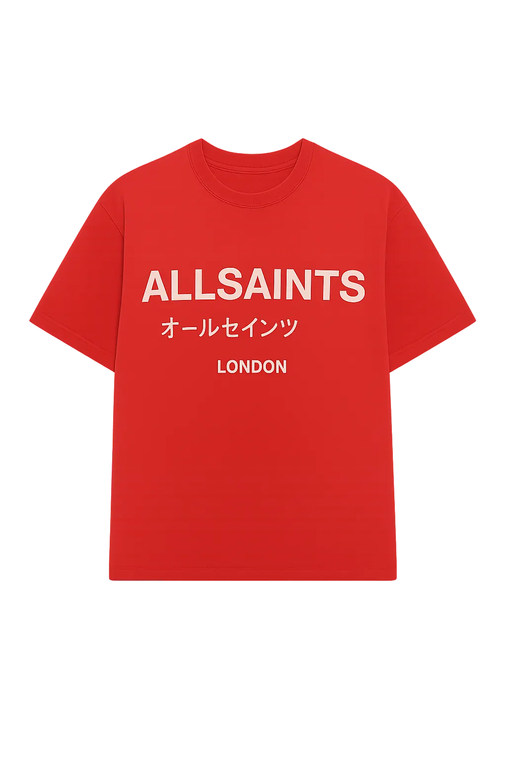 All Saints Underground Ss Crew Ruby Red Tshirt Price in India | Culture ...
