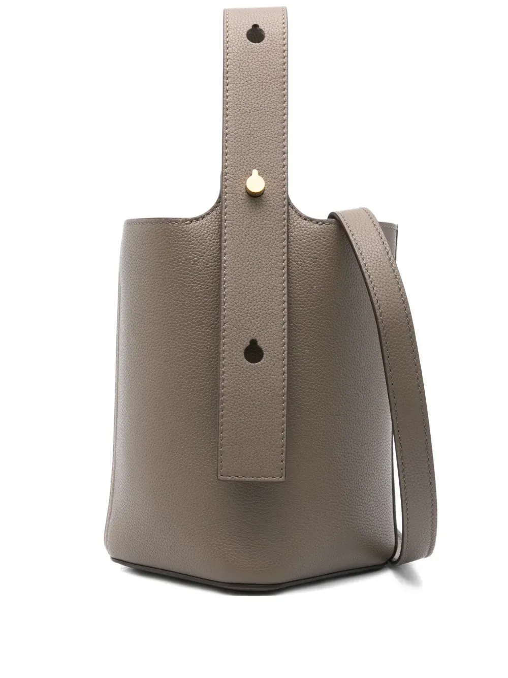 Loewe Mini Pebble Top-Handle Leather Bucket Bag Price in India ...